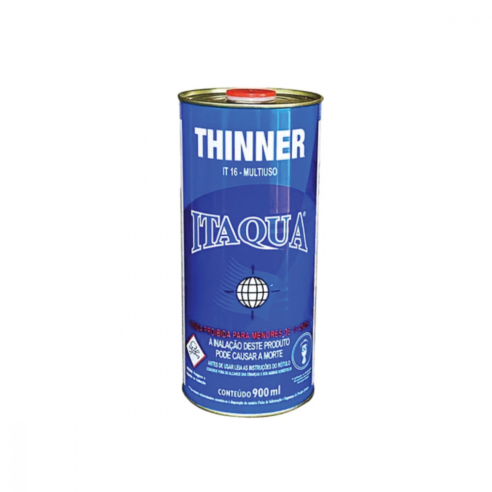 Solvente Thinner Itaqua 900ML - PONTO DAS TINTAS