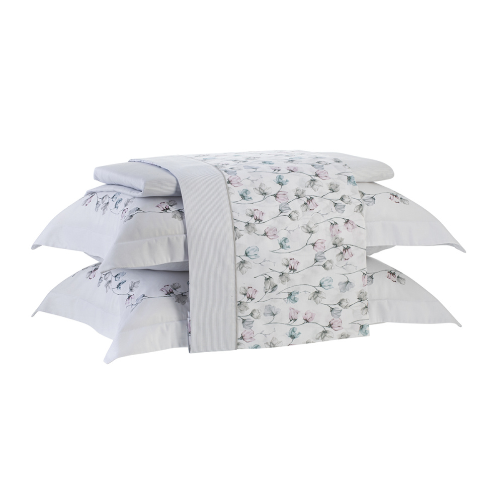 Jogo De Cama Satinée Queen 4 peças 300 Fios Algodão Egípcio Jessi ...