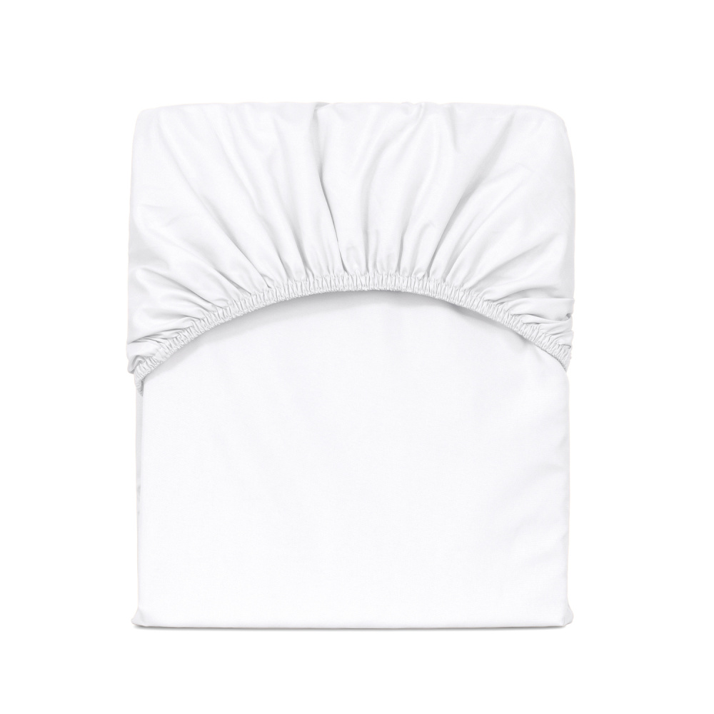 Lençol com Elástico King 200 Fios 1 Peça Slim Branco Casa Paulinha ...