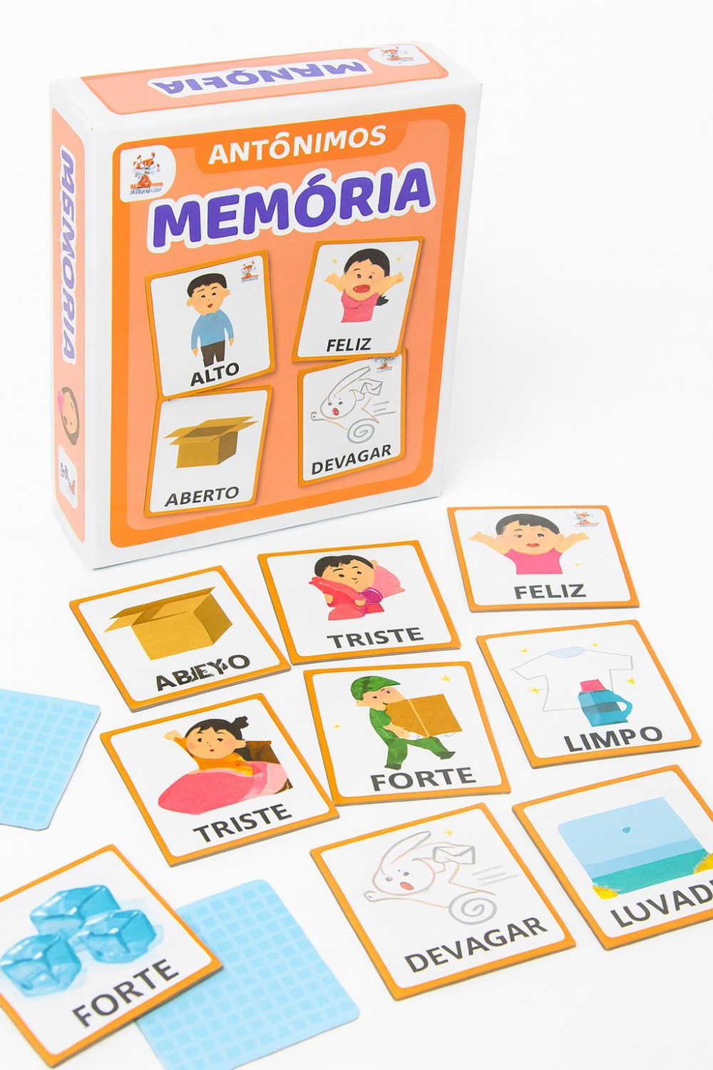 Jogo da Memória - Antônimos - Potencialize Brinquedos
