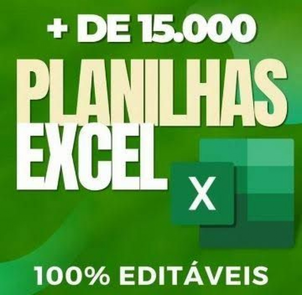 Mega pack excel +18.000 planilhas prontas e editáveis - Poty Stream