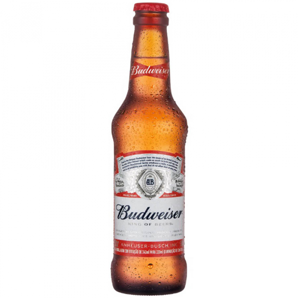 Cerveja Budweiser Long Neck 330ml - PremiumBebidas.com