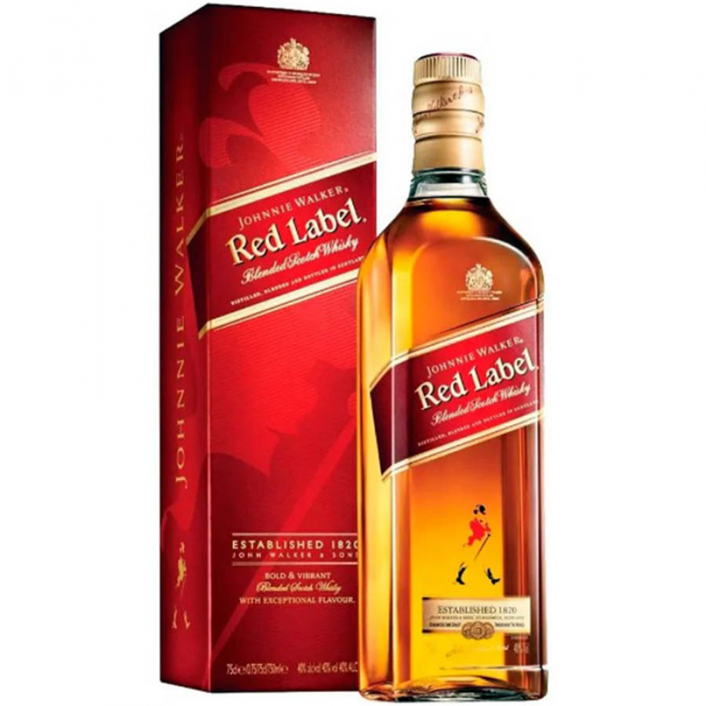 Whisky Red Label 750ml - PremiumBebidas.com