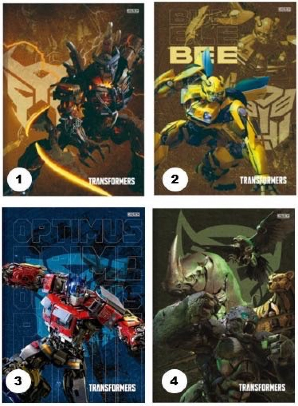 Caderno Linguagem Pequeno 80 fls Transformers SD - Prepel