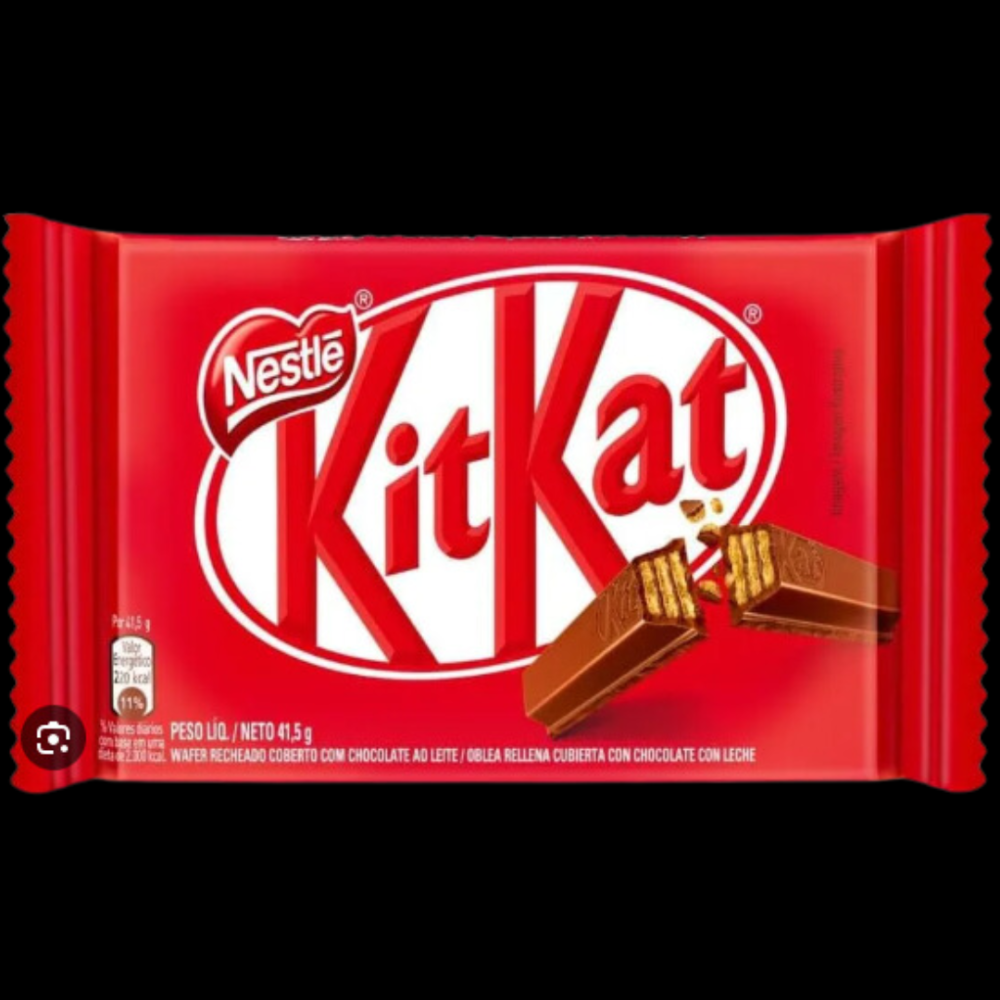 Kit Kat ao leite Nestlé 41,5g | Presentes Incríveis - Presentes em ...