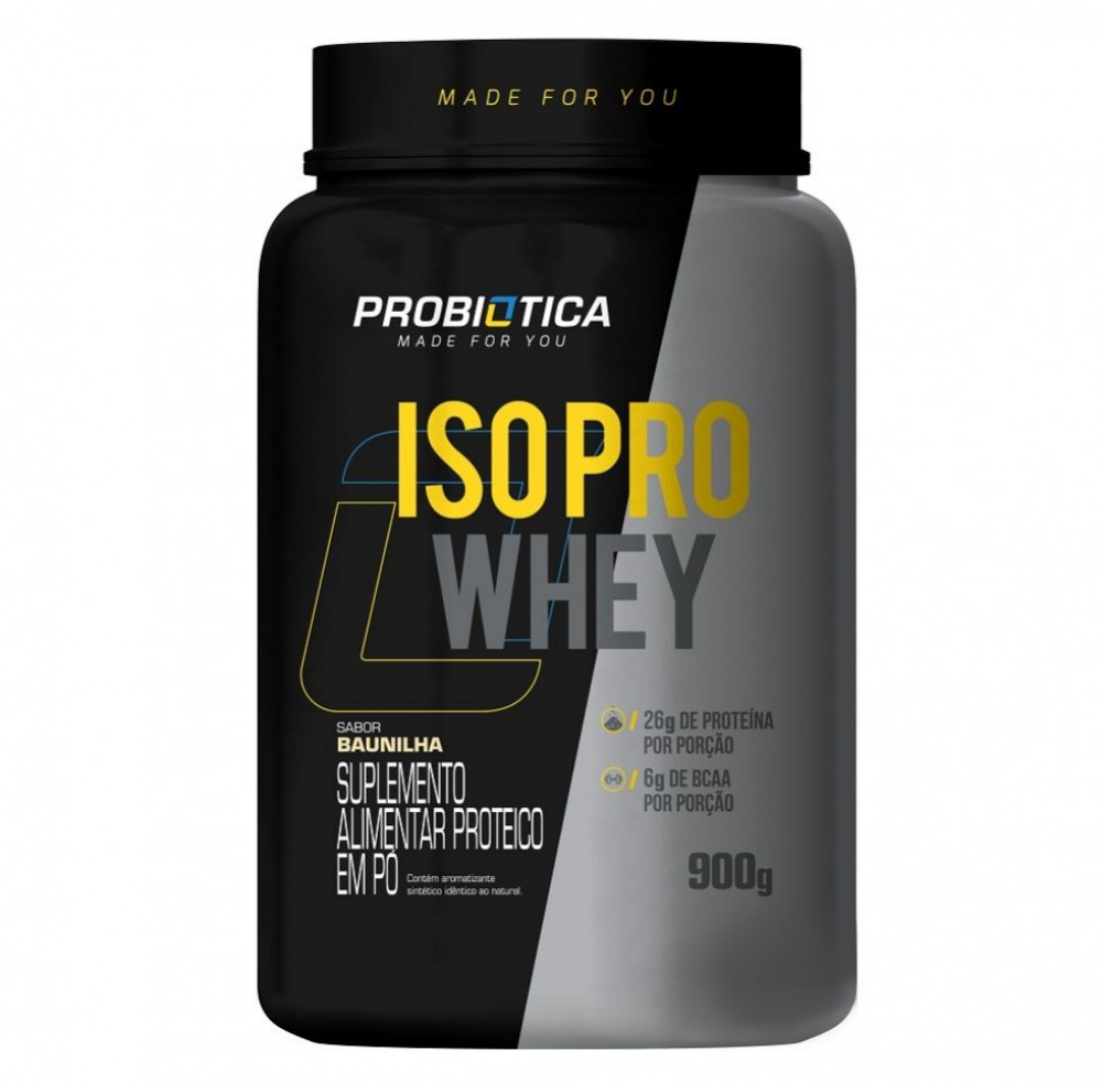 Iso Pro Whey (900g) - Sabor: Baunilha - Primata Corporation