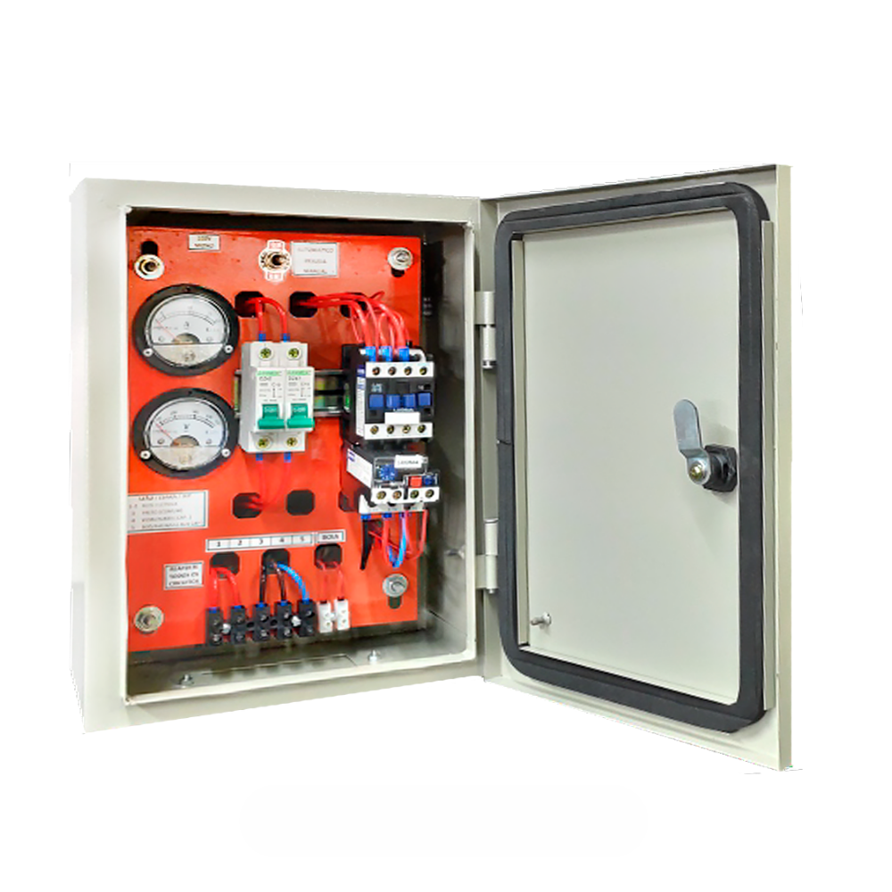 Control Box 3 Fios 0,5cv Monofásico Completo 110/220V - Pull Bombas