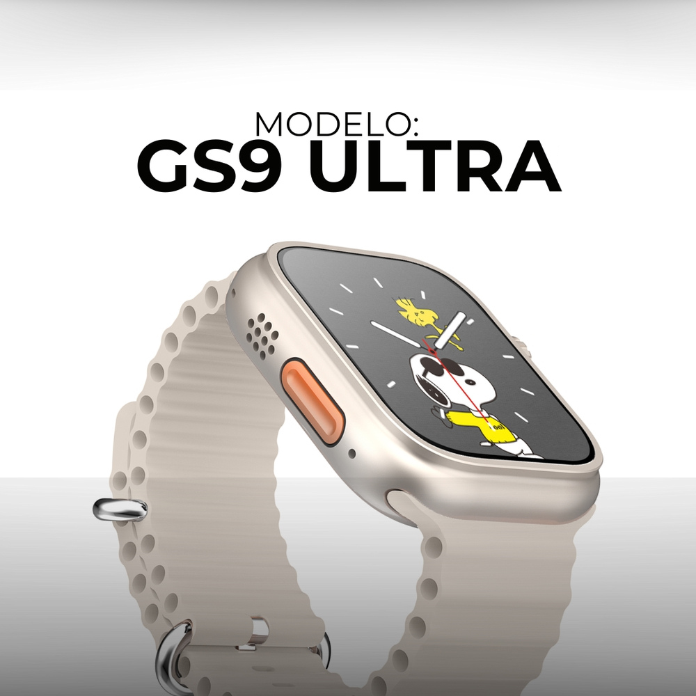 PulseTech Ofcial Smartwatch Gs9 Ultra - Série 9 Ultra 49mm - PulseTech