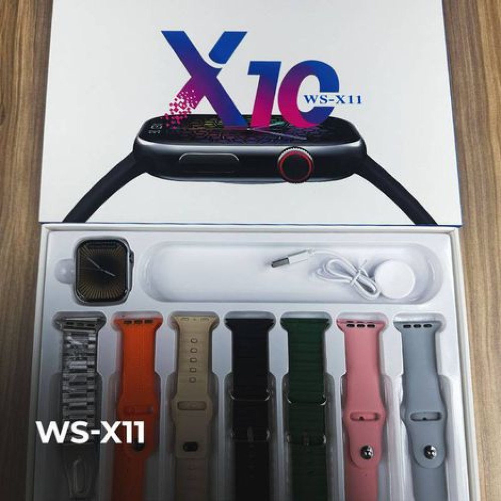 SmartWatch WS-X11 | Séries 10 | 7 Pulseiras - PulseTech