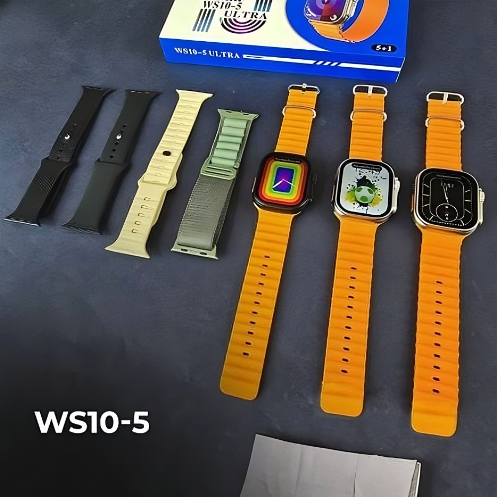SmartWatch WS10-5 ULTRA | kit 5 pulseiras - PulseTech