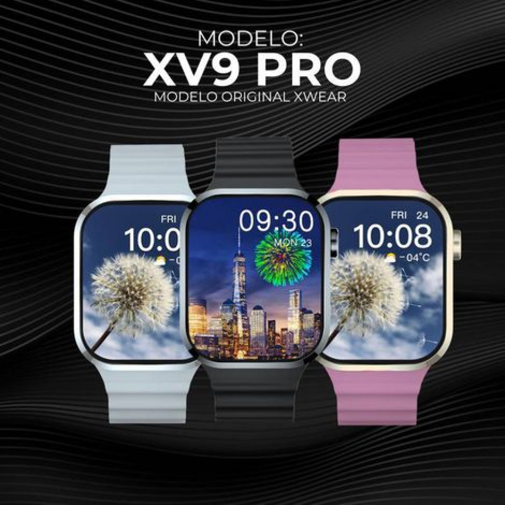 PulseTechOficial Smartwatch Xv9 Pro - Tela Nível Amoled Cpu Dual Core ...