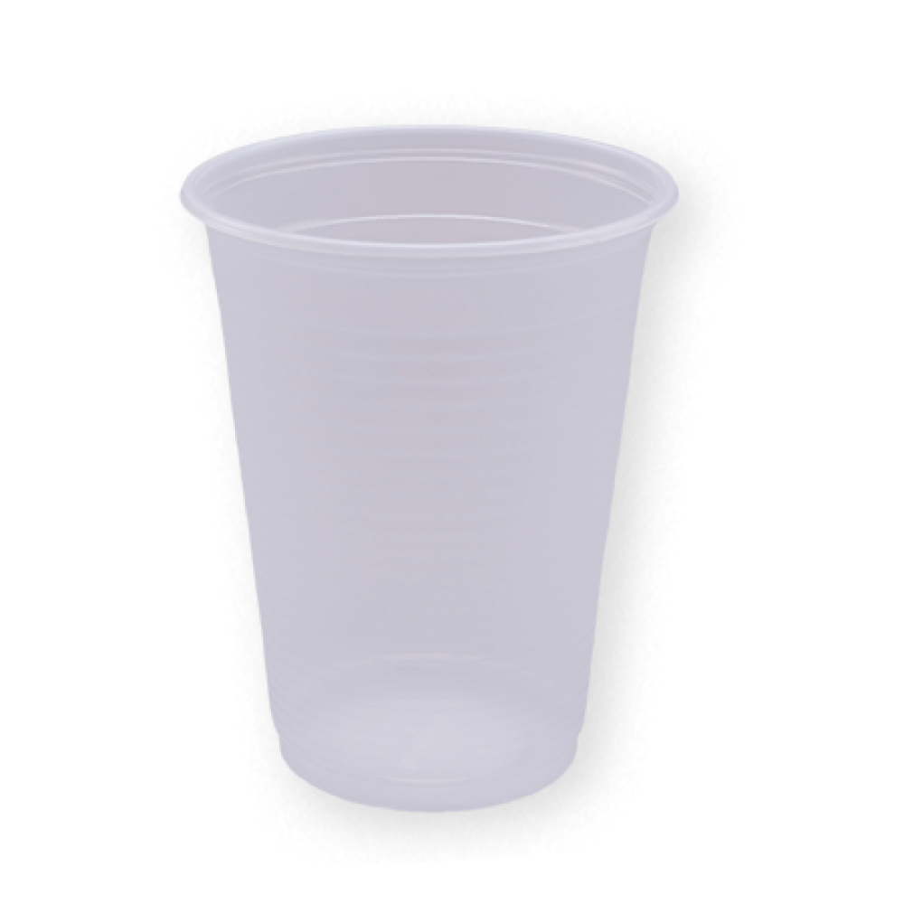 Copo Descartável 300ml PS Transparente 100 Unidades | Resistente - r ...