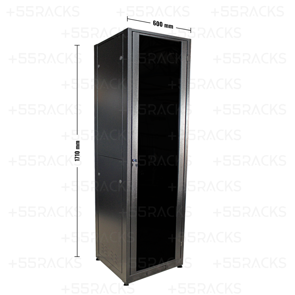 Rack Servidor Fechado 36U x 470mm - Rack Brasil | Racks para Servidores ...
