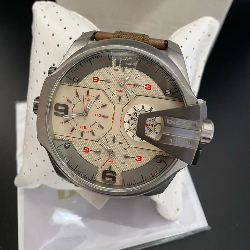 Diesel - 10 Bar - DZ-7375 - 4 Máquinas - Estilo No Seu Pulso