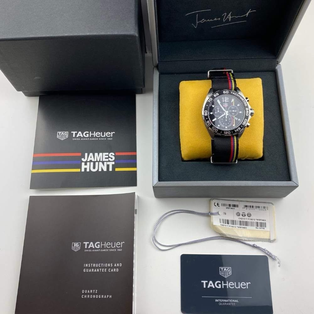 TAG HEUER FORMULA 1 JAMES HUNT - Marcacão Fina