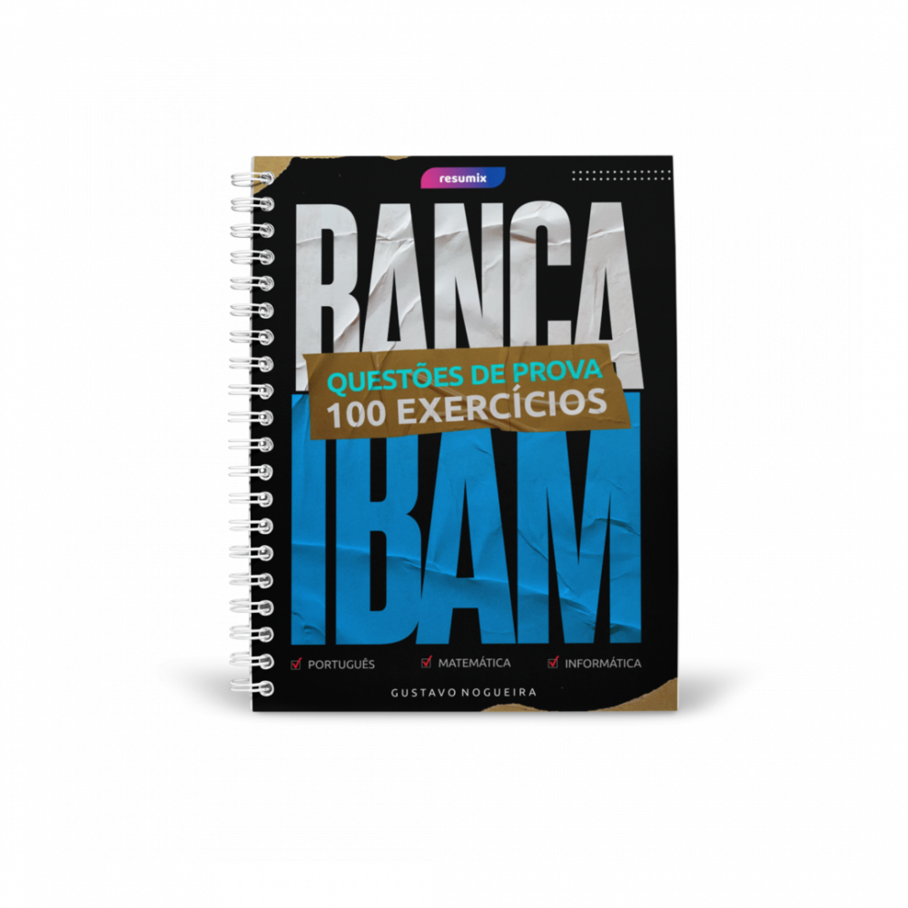 Apostila QUESTÕES DA BANCA IBAM IMPRESSA - Resumix