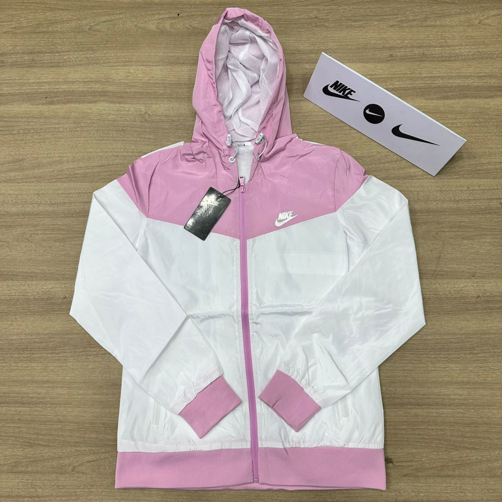 Jaqueta Corta Vento Nike Feminina Rosa - RICOVISK STORE