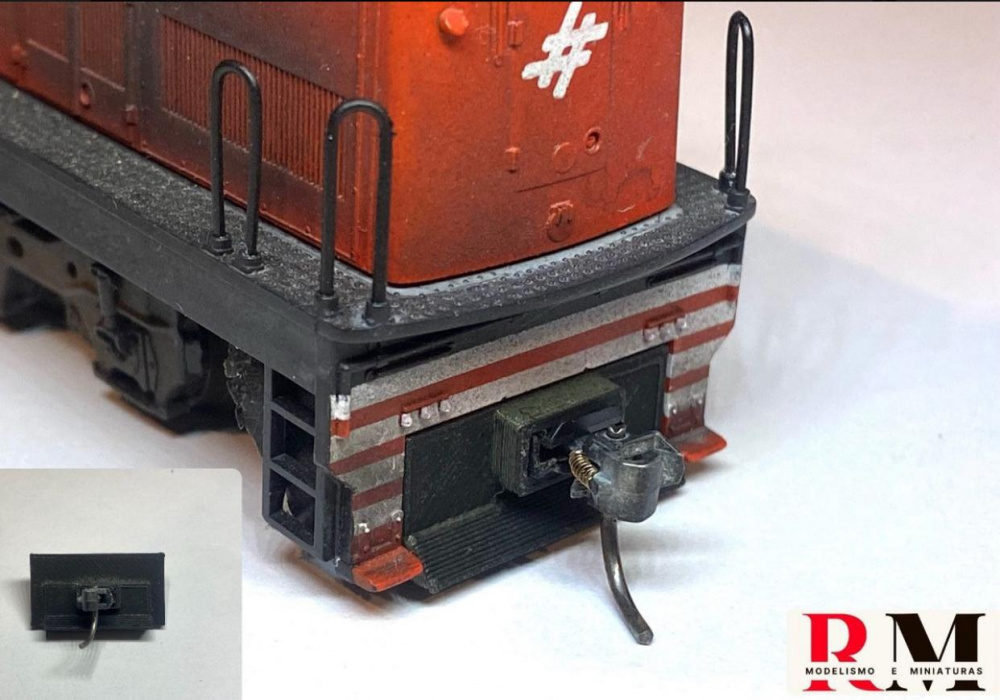 Adaptador de engate para locomotiva modelo u20c Frateschi - RM ...