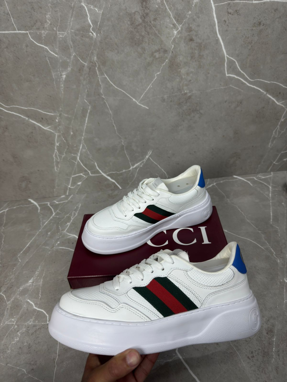 Tênis Gucci GG Supreme Branco - ZANON STYLES