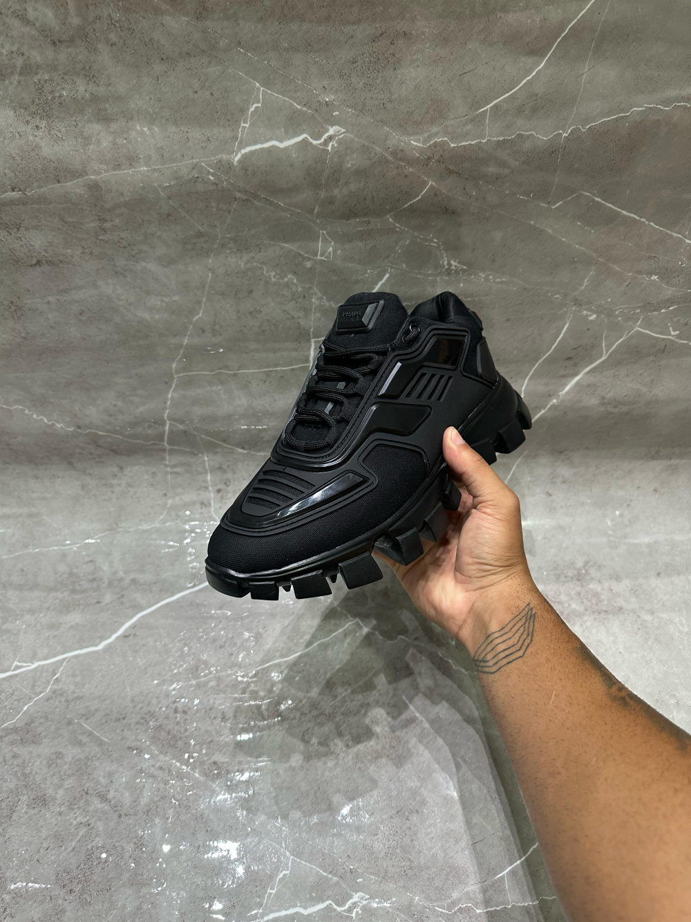 Tenis prada All Black - ZANON STYLES