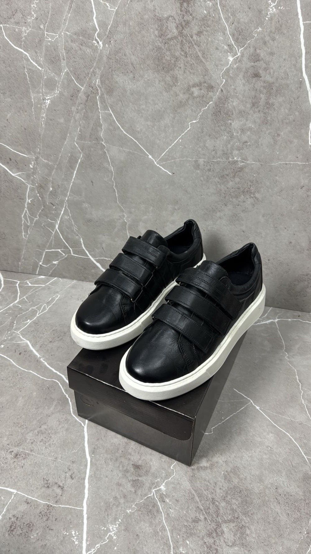 Tênis Zara Velcro Preto/White - ZANON STYLES