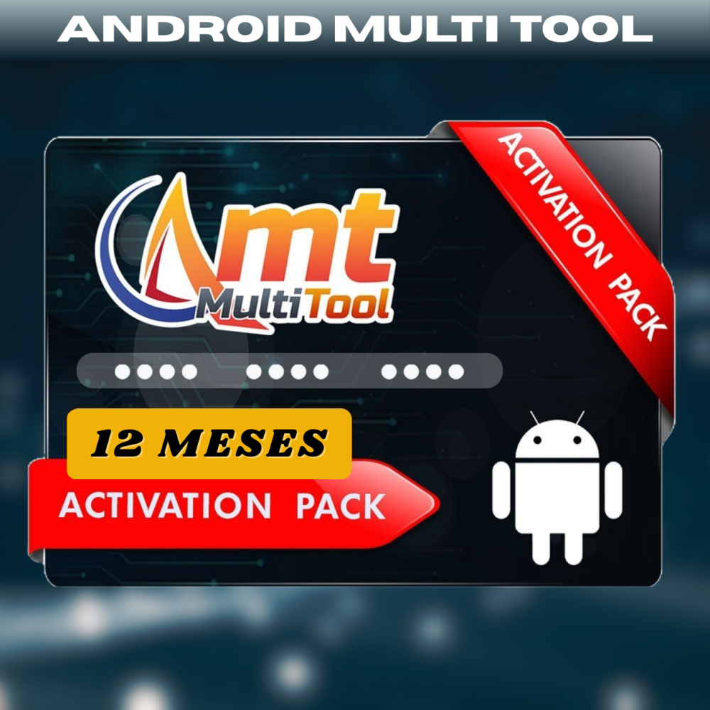Android Multi Tool (AMT) 12 Meses - RR Licença Digital