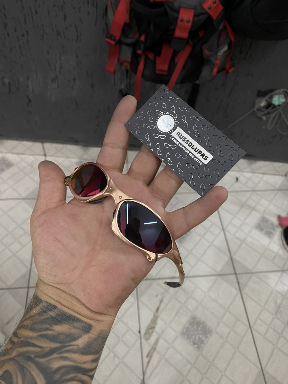 Óculos Penny - Armação Cooper - Linha Russo - Russo Lupas