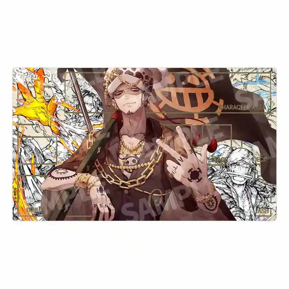 Playmat One Piece Nº.285 - Luffy Ace Nami Zoro Sanji Robin Kaidou Enel ...