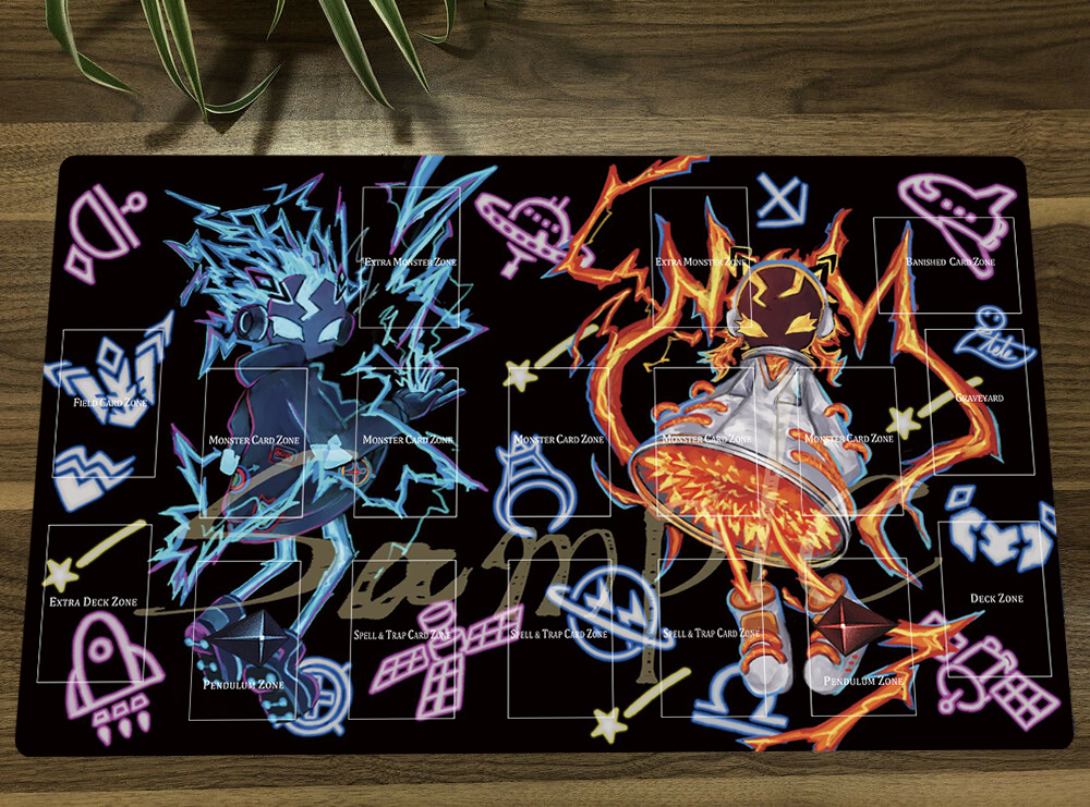 Playmat YuGiOh - Spright Red e Spright Blue - Sakura Store - Sakura Store