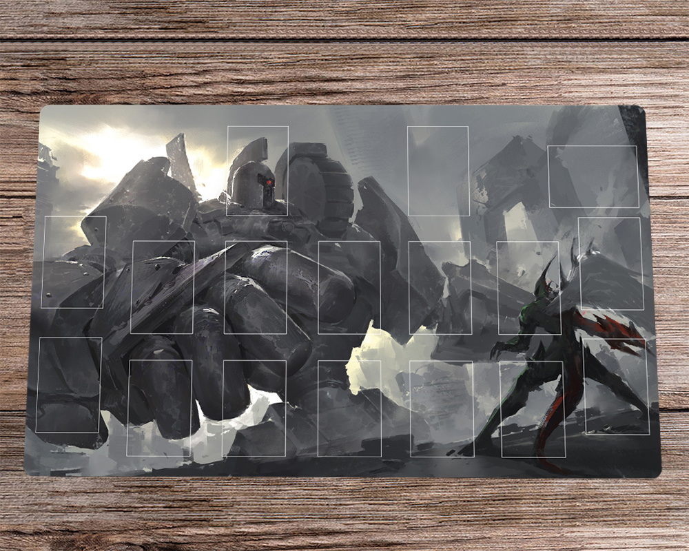 Playmat YuGiOh Nº.202 - Wingman Flame Elemental Hero - Sakura Store - Sakura Store