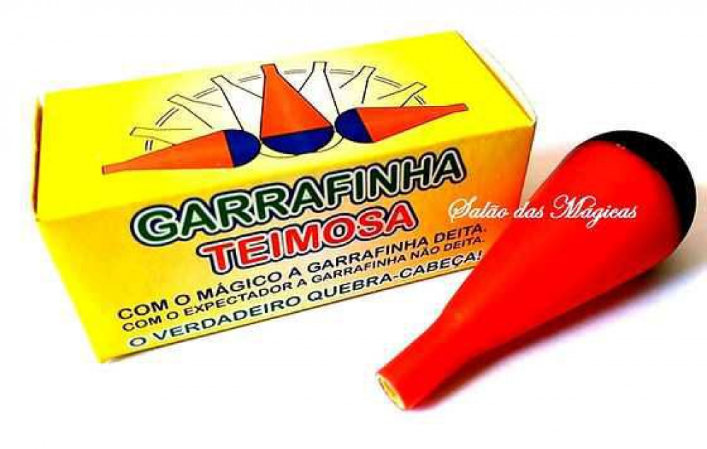 Garrafinha Teimosa by JM - Salão das Mágicas