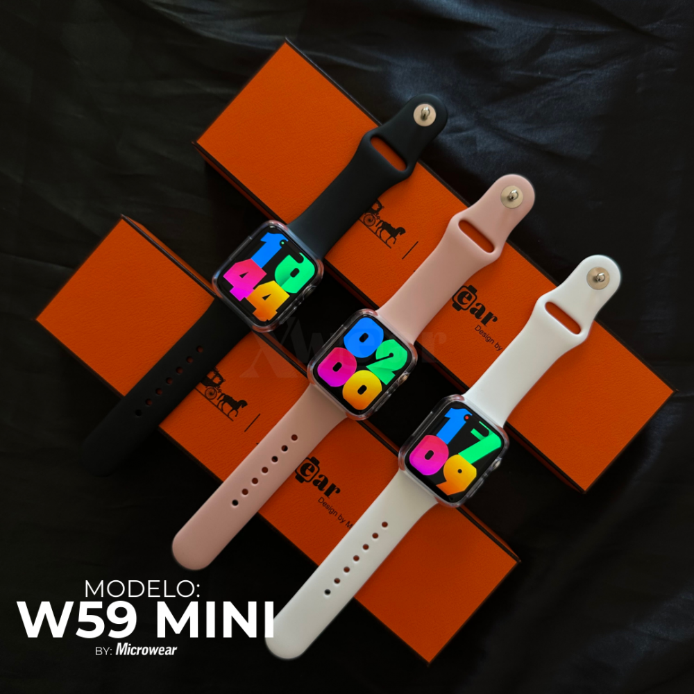 Smartwatch W59 Mini - Salazar Tech - Qualidade com o melhor preço