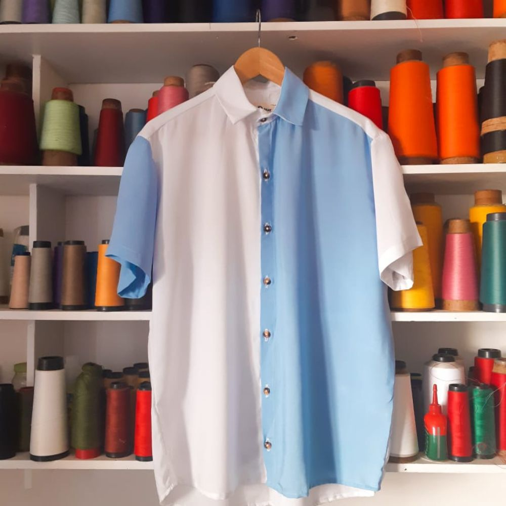 Blusa Duo Celeste - Sand Beat Clothes