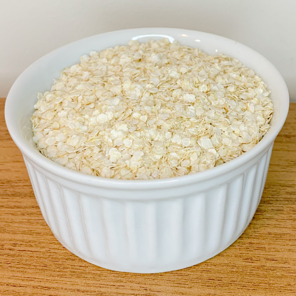 Quinoa em Flocos (100g) - Santo Grão Produtos Naturais