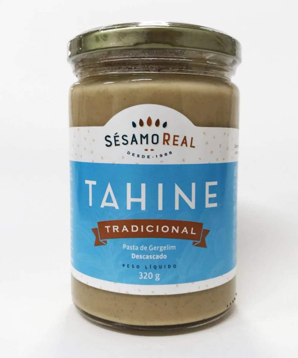 Tahine Tradicional 320g - Sésamo Real - Santo Grão Produtos Naturais