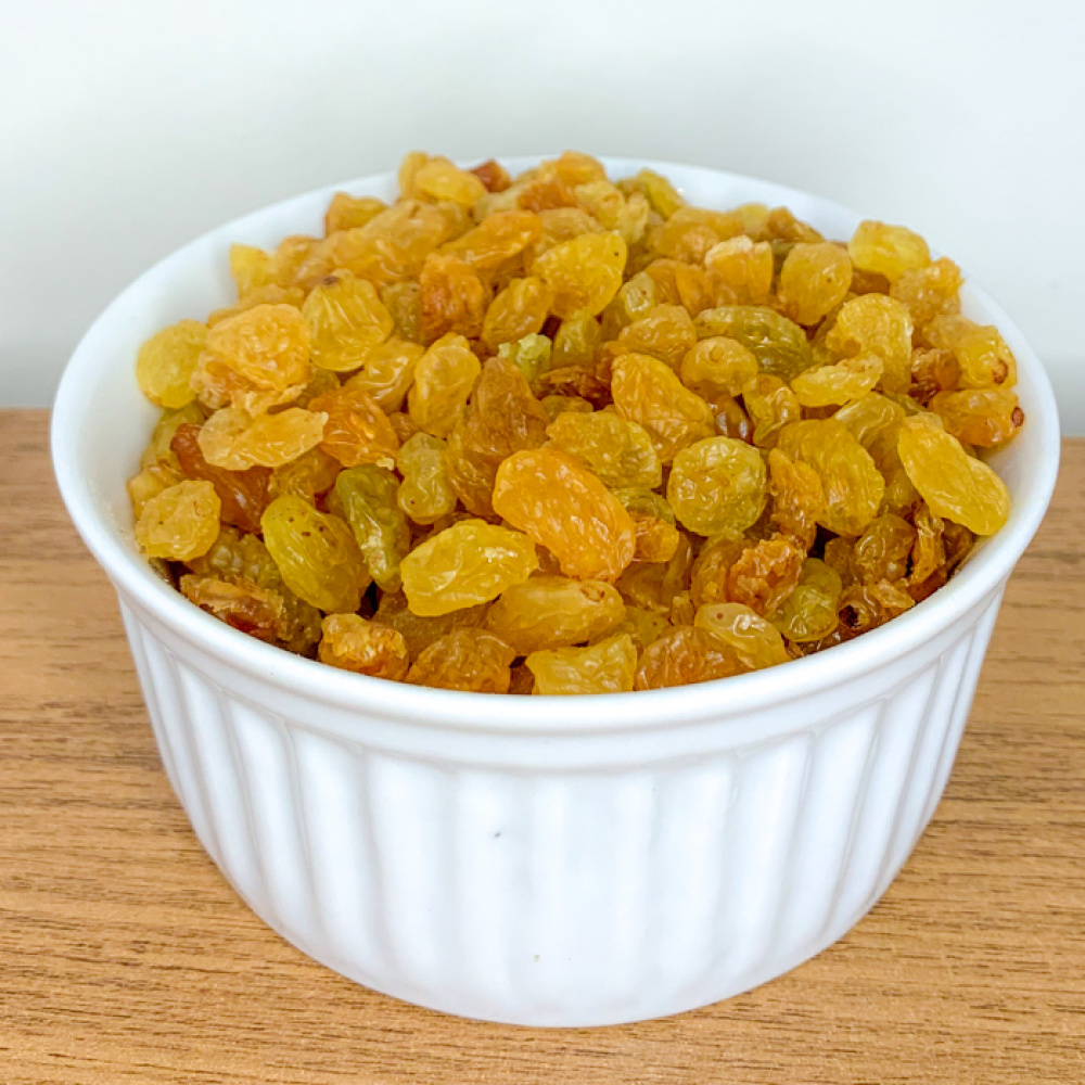 Uva Passa Branca (100g) - Santo Grão Produtos Naturais
