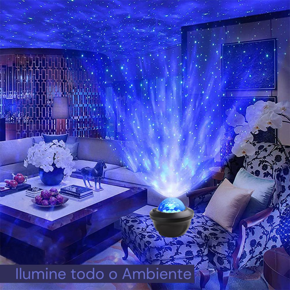 Projetor de Galáxia Estrelada - Scorp Tech