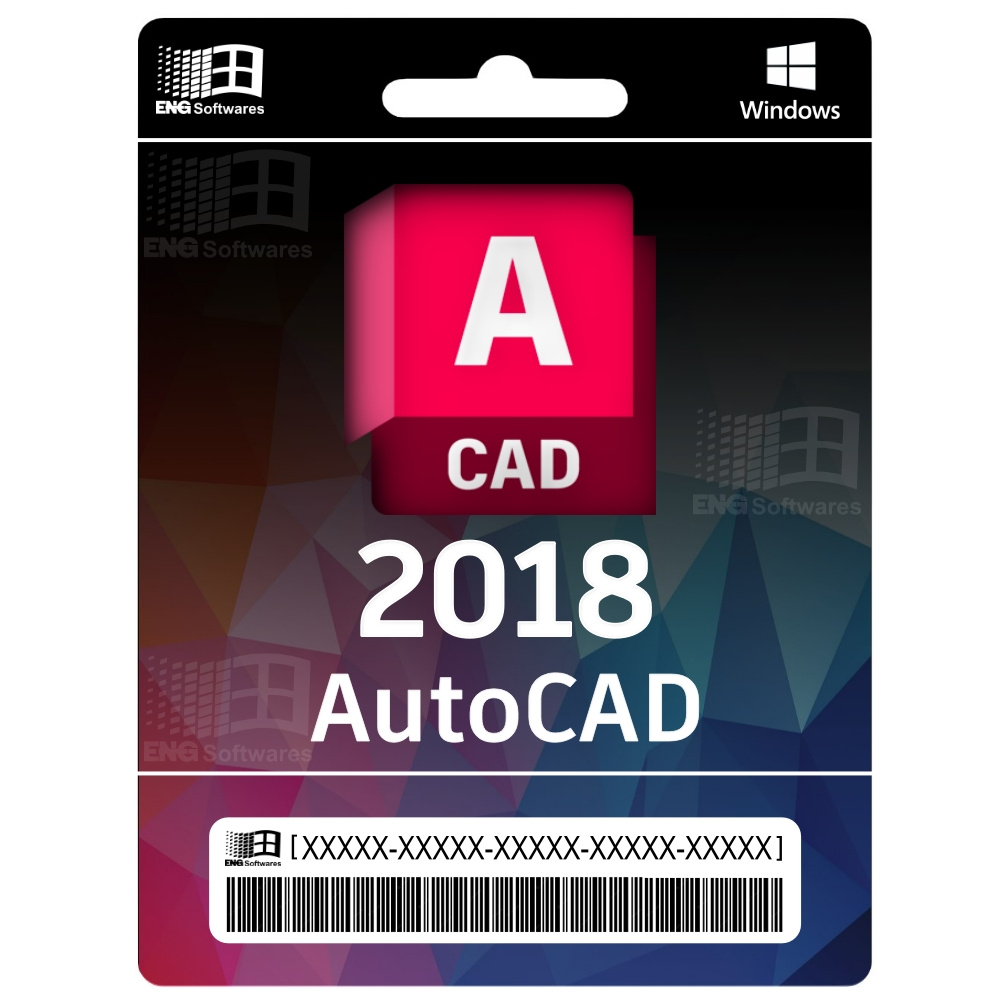 Autocad 2018 para Windows - original - EngSoftwares