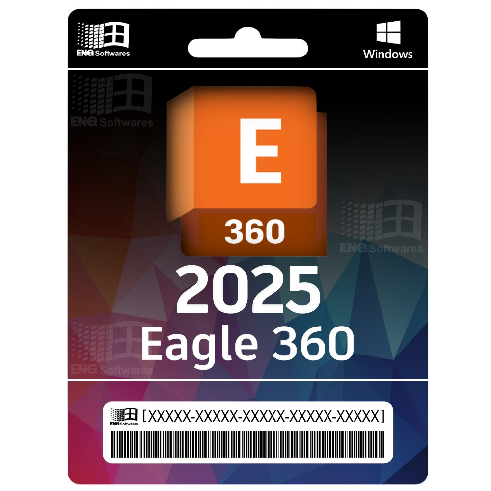 Eagle 2025 para Windows - original - EngSoftwares