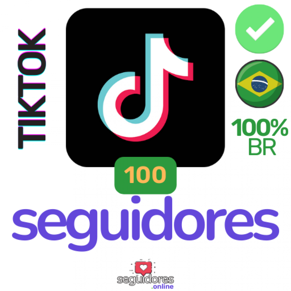 Comprar 100 Seguidores Brasileiros e Reais no TikTok - Love Seguidores ... Comprar 100 Seguidores Brasileiros e Reais no TikTok - Love Seguidores ...