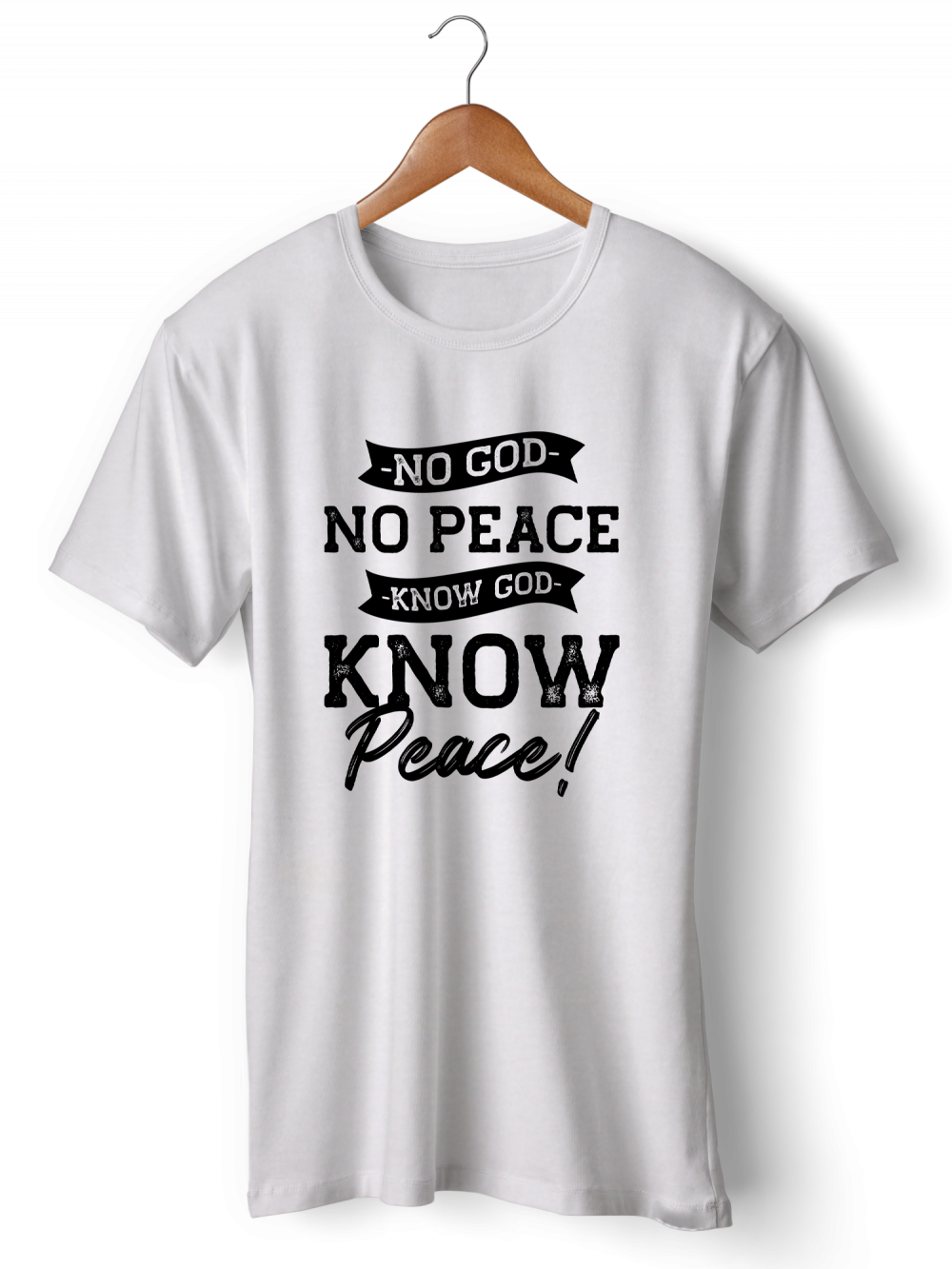 Camiseta Know God - Ser de Deus