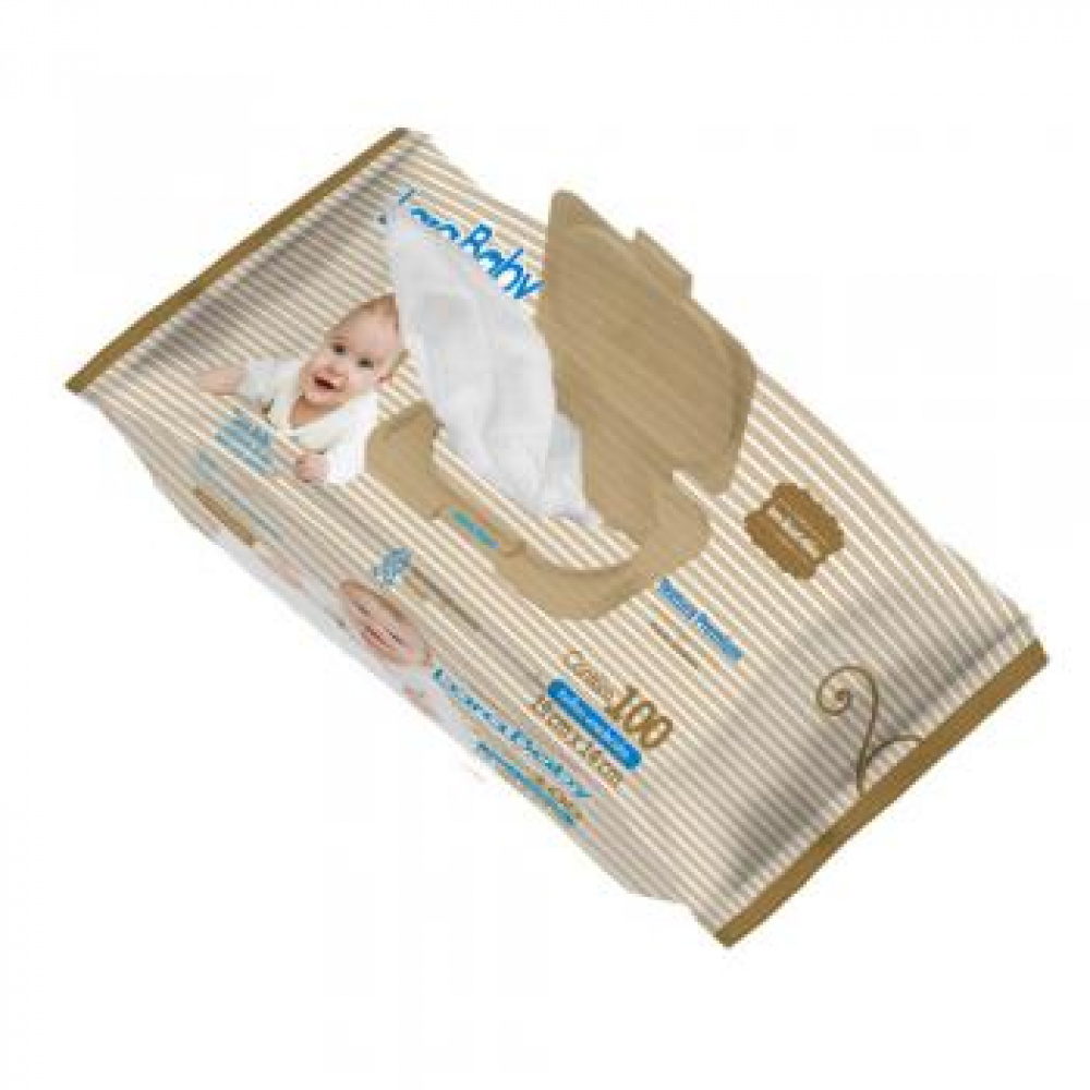 Lenço umedecido Lara Baby 100unidades - TEM TODO DIA