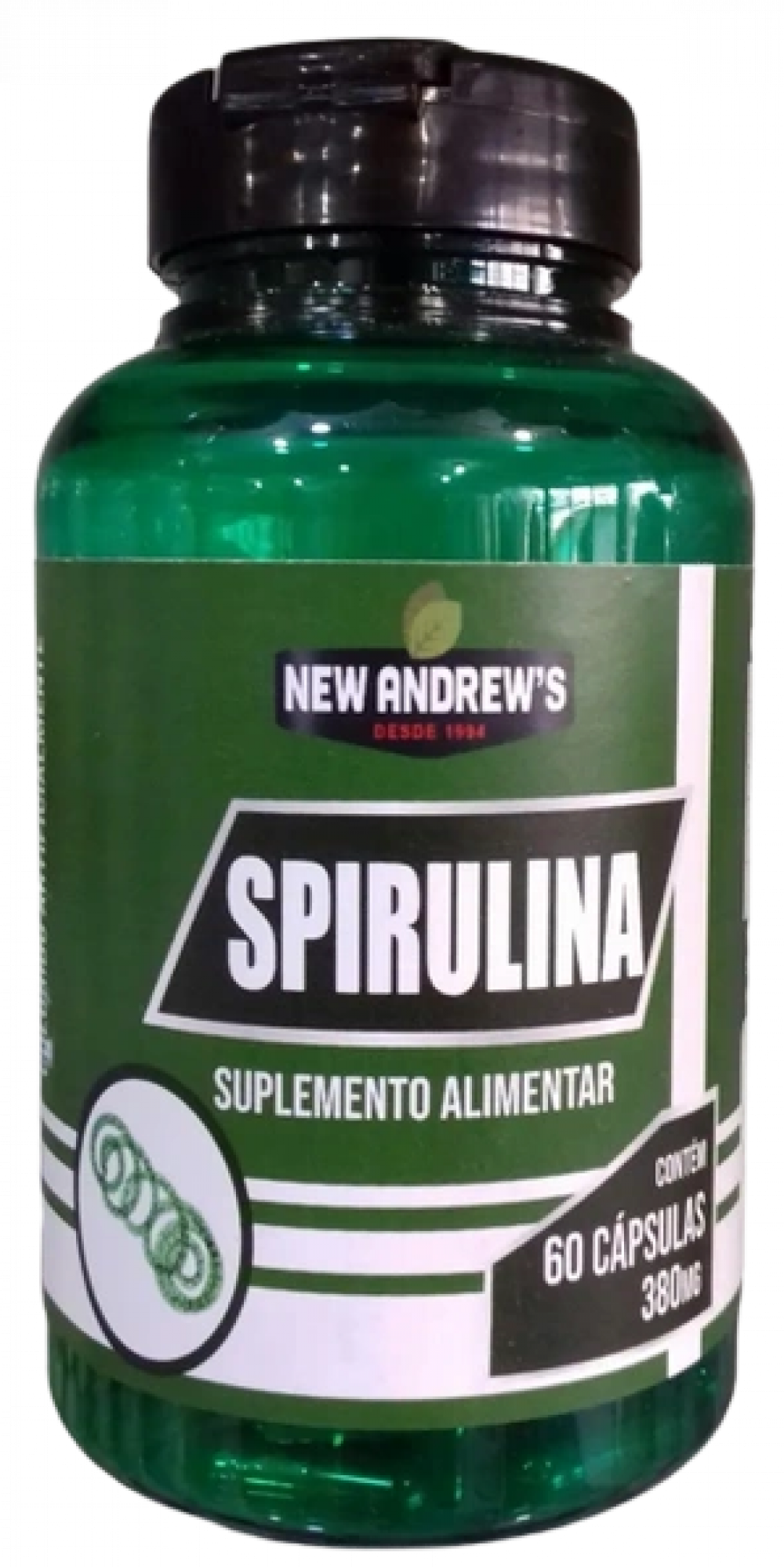 Spirulina 60 Capsulas - Sertão Suplementos