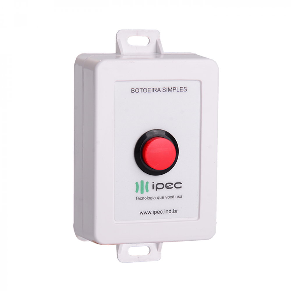 Botoeira Simples com fio IPEC - Sete Eletrônica