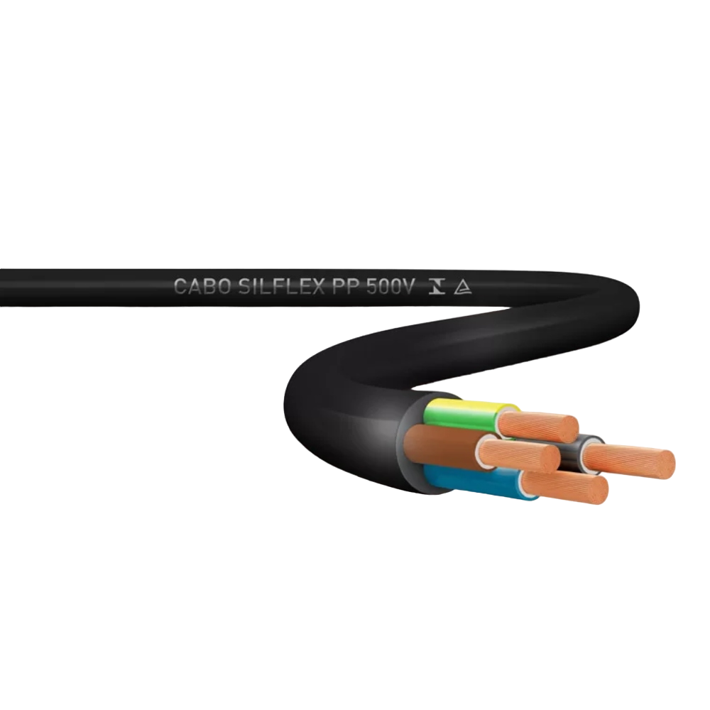 Cabo PP 4x0,5mm Preto - Sete Eletrônica Cabo PP 4x0,5mm Preto - Sete Eletrônica