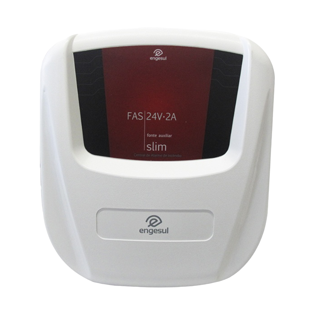 Fonte Auxiliar 24V 2A SLIM Engesul/Intelbras - Sete Eletrônica