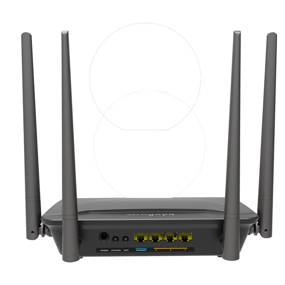 Roteador Action RF 1200 Wi-Fi 5 (dual band AC 1200) Intelbras - Sete ...