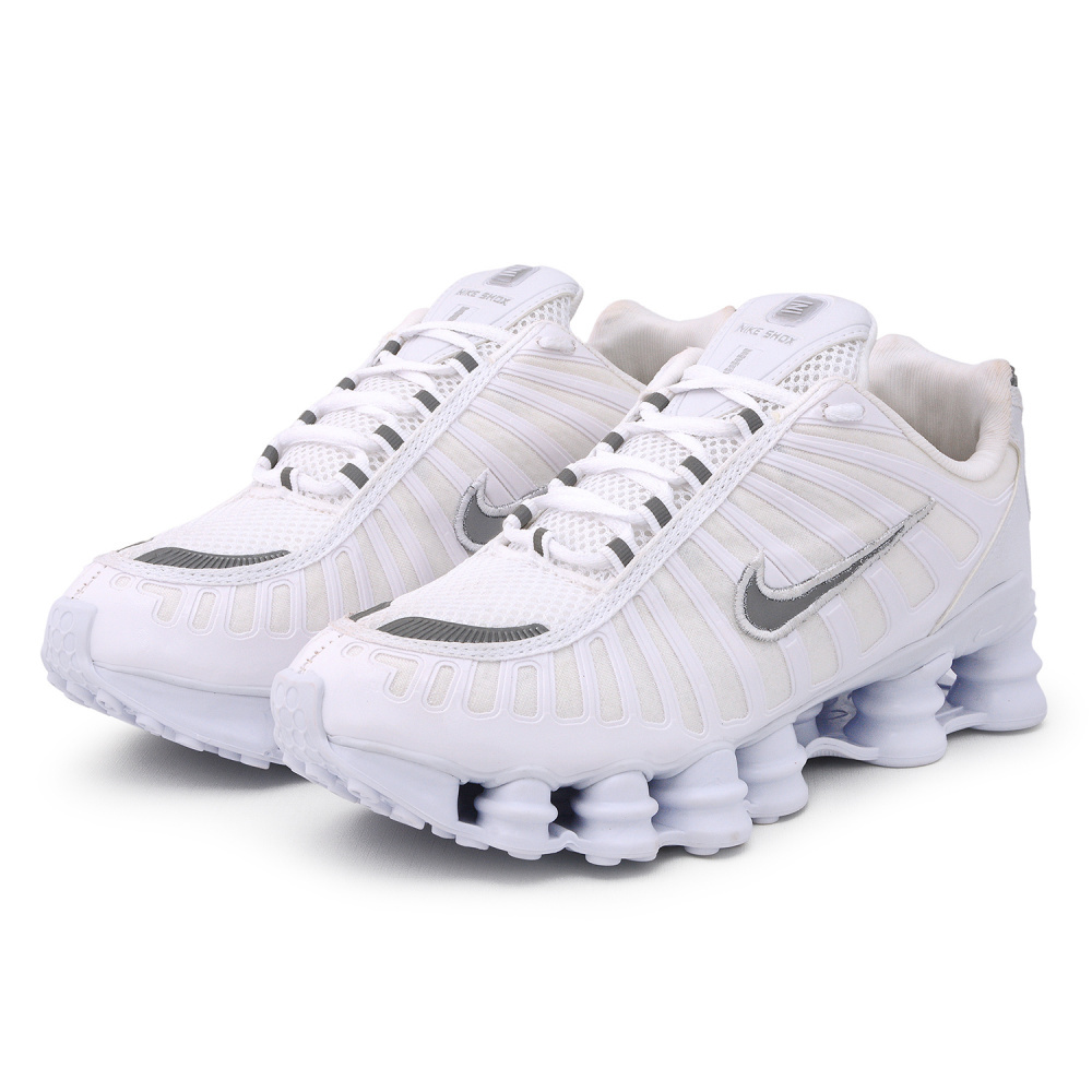 Nike Shox Tl 12 Molas - Branco/Branco - SeuHype
