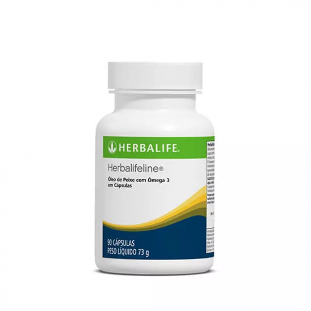 Herbalifeline 90 Cápsulas - Shake e Cha