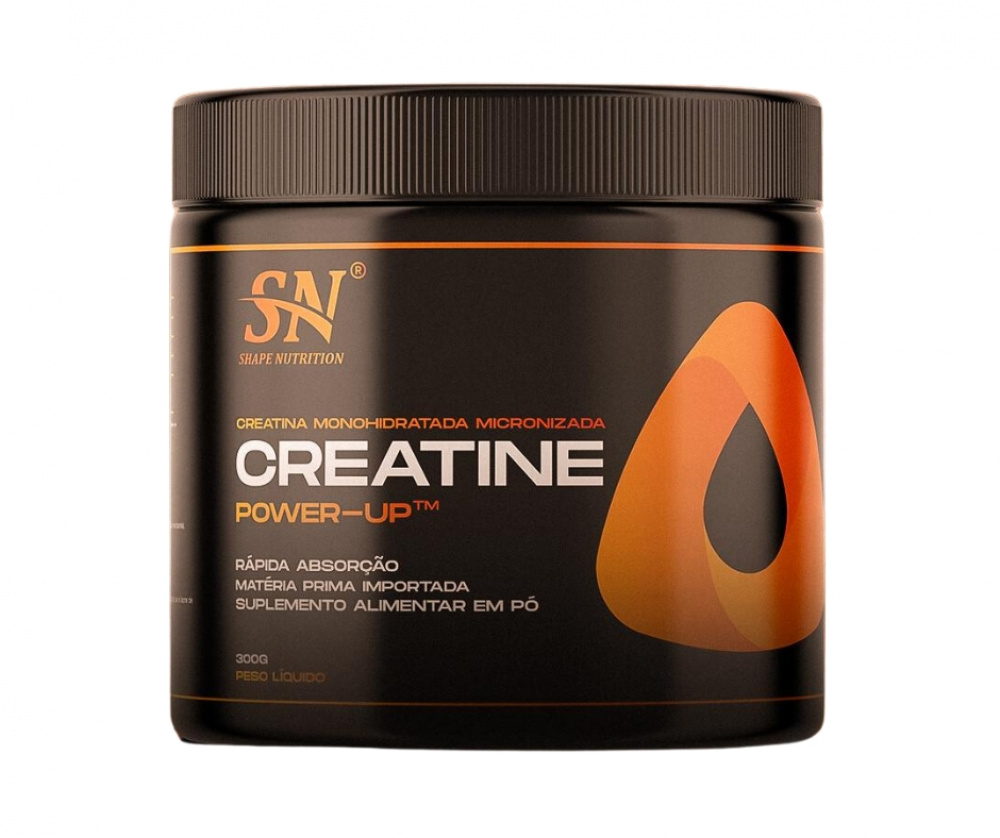 Creatine Power-Up Monohidratada e Micronizada 300g Shape Nutrition ...
